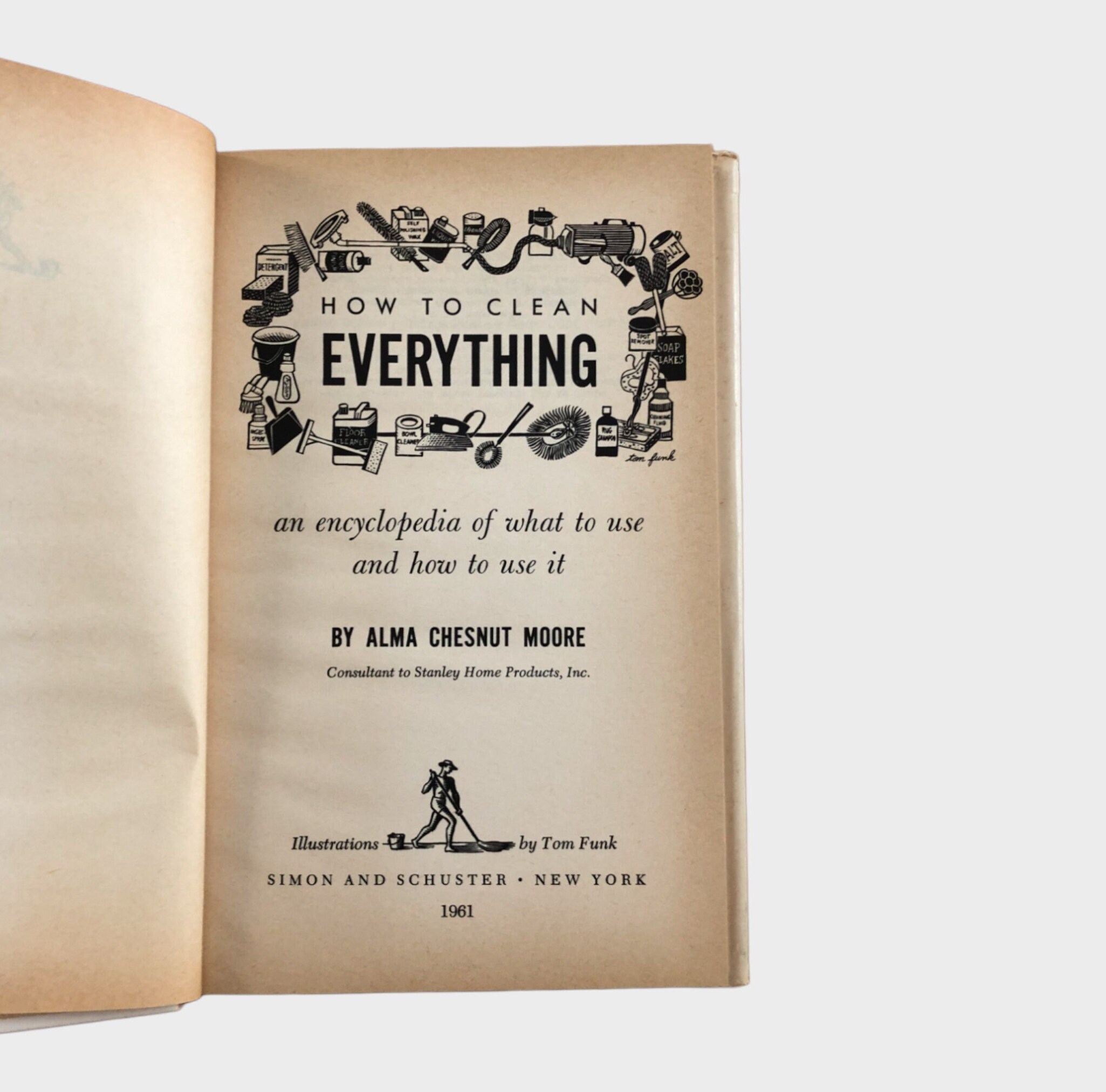 How to Clean Everything by Alma Chesnut Moore Revised Edition - Etsy