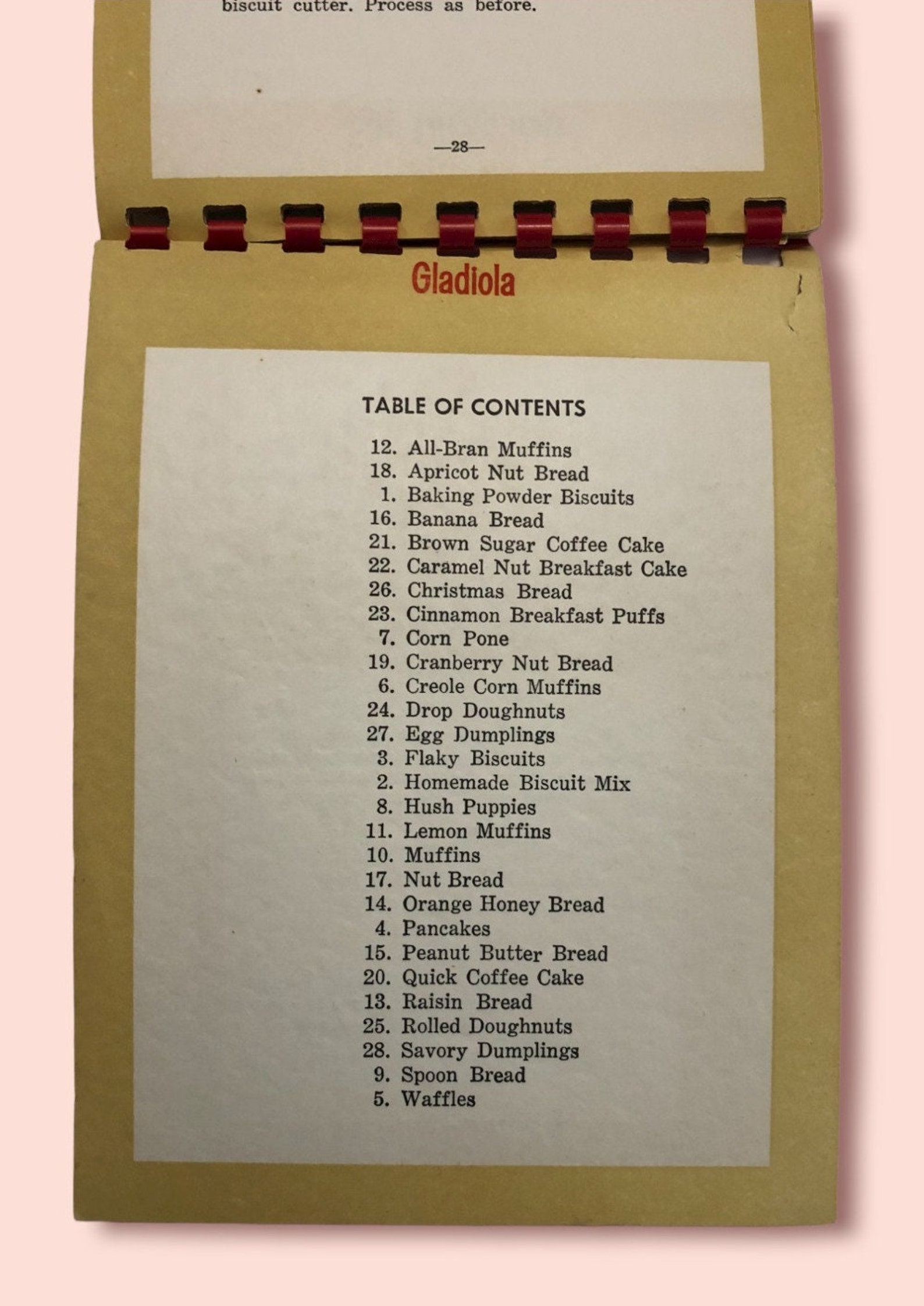 Vintage Gladiola Flour Cookbooks Set of 4 Small Booklets - Etsy