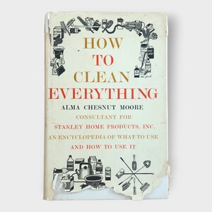 How to Clean Everything by Alma Chesnut Moore Revised Edition - Etsy