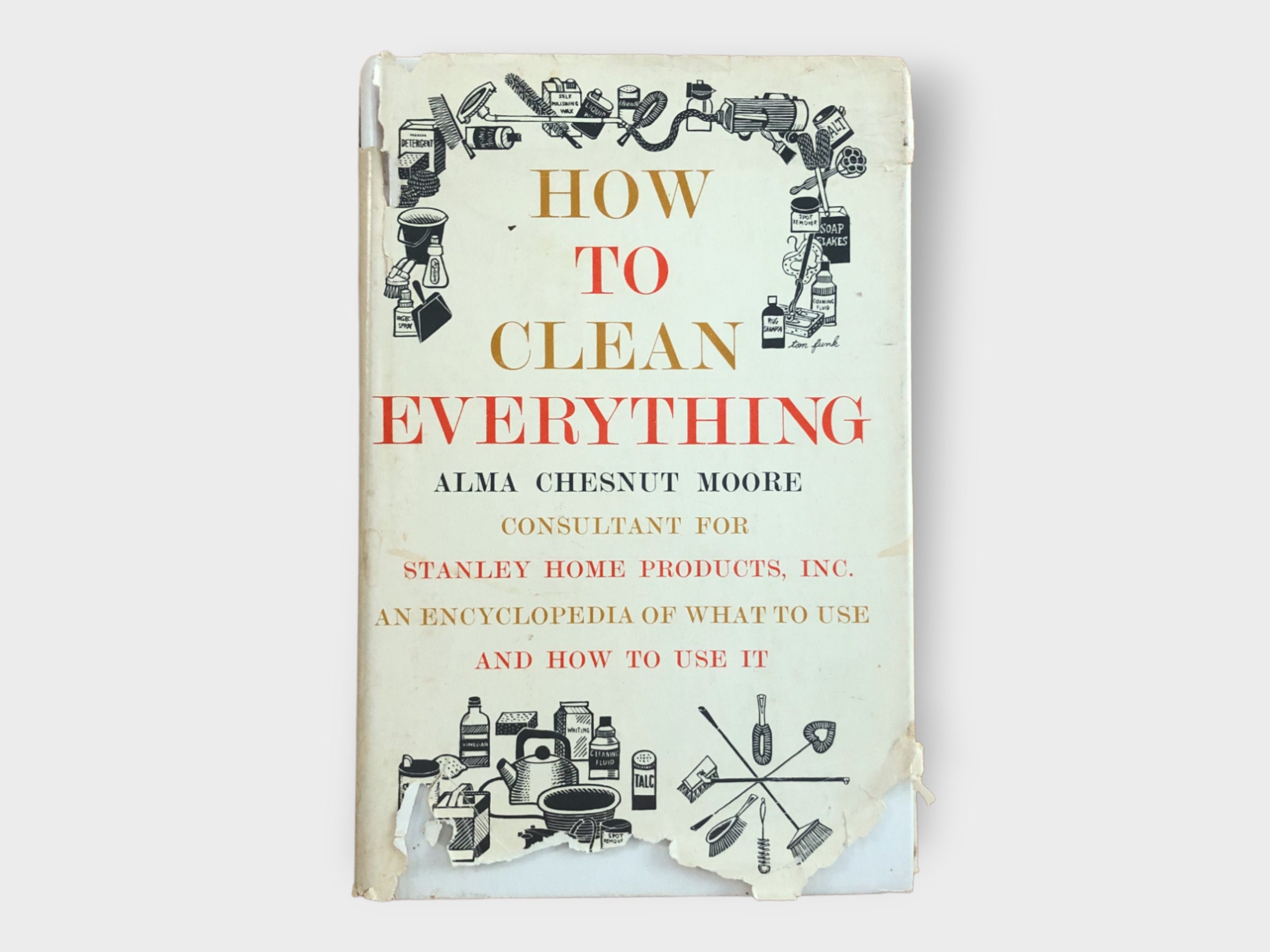 How to Clean Everything by Alma Chesnut Moore Revised Edition - Etsy