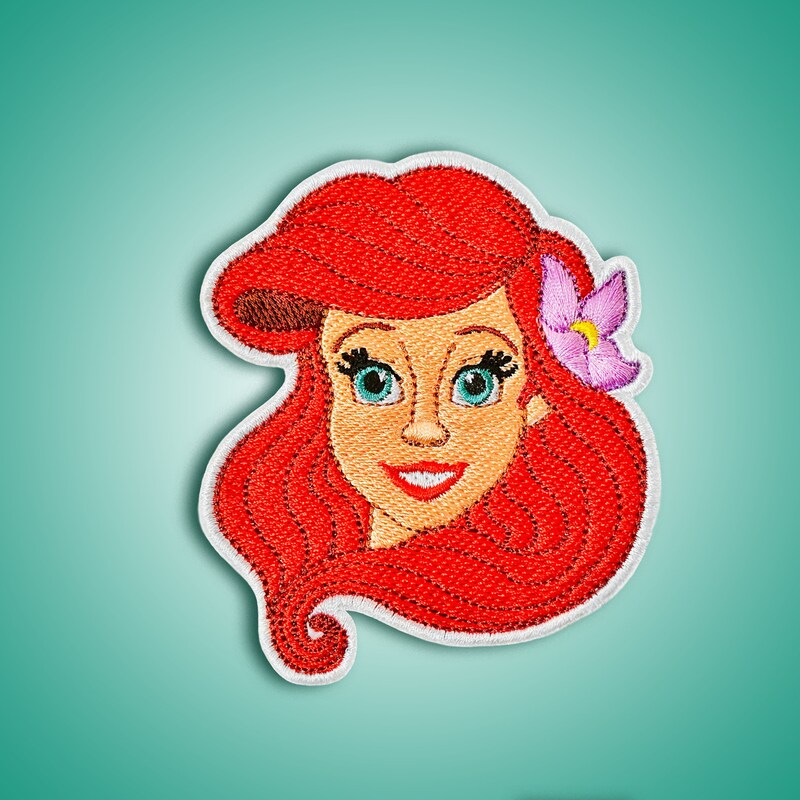 Mermaid Iron on Patch - Etsy