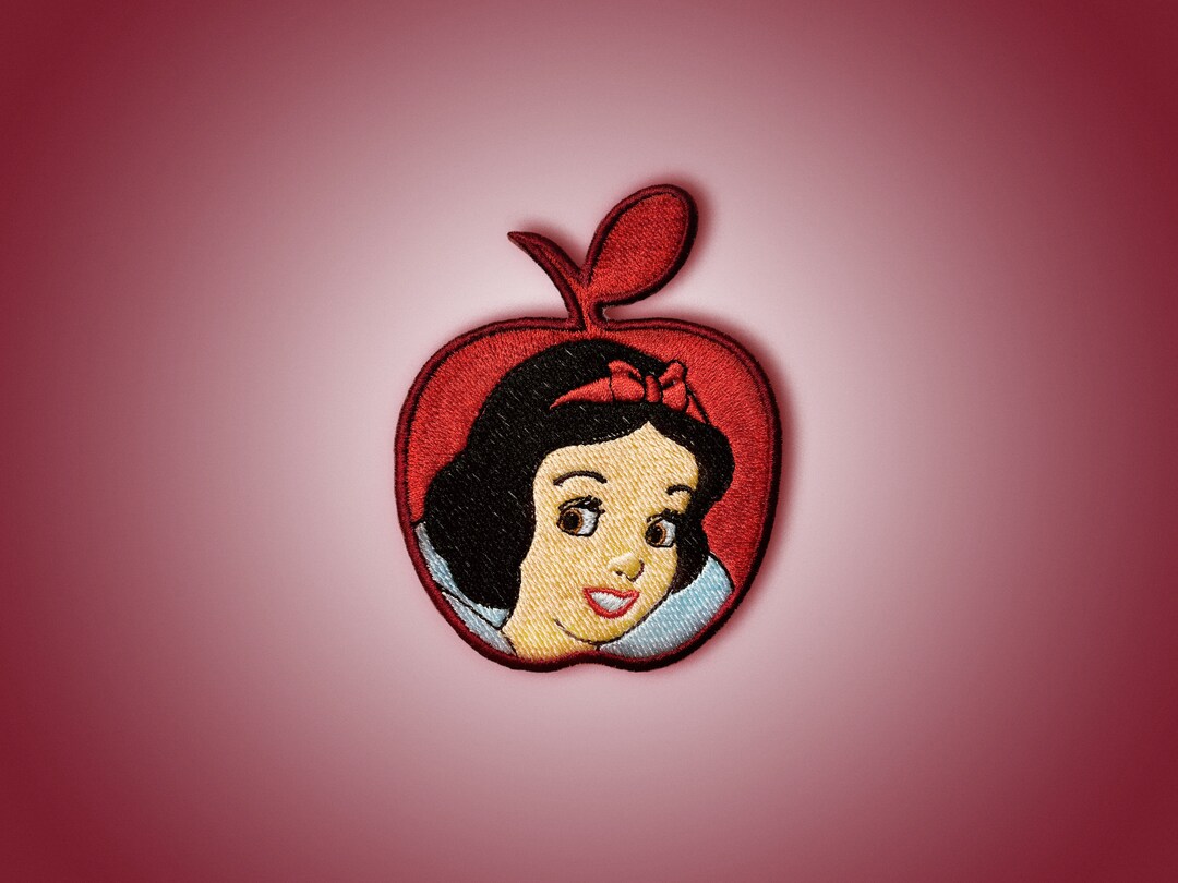 Snow White Iron-on Patch, Disney Princess Embroidered Patch - Etsy