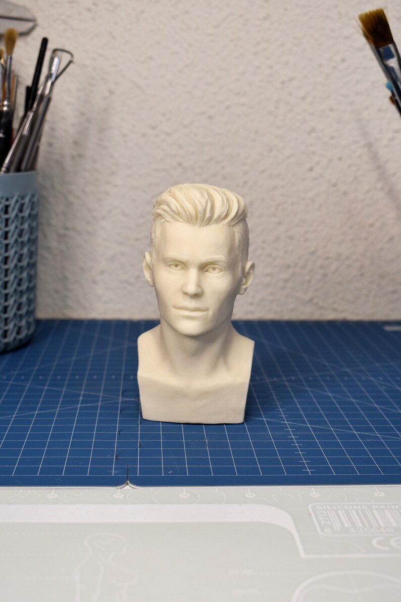 Man Anatomy Reference Bust Male Facial Features - Etsy