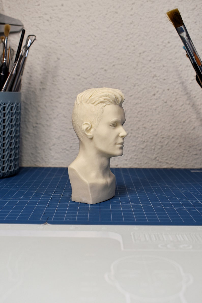 Man Anatomy Reference Bust Male Facial Features - Etsy