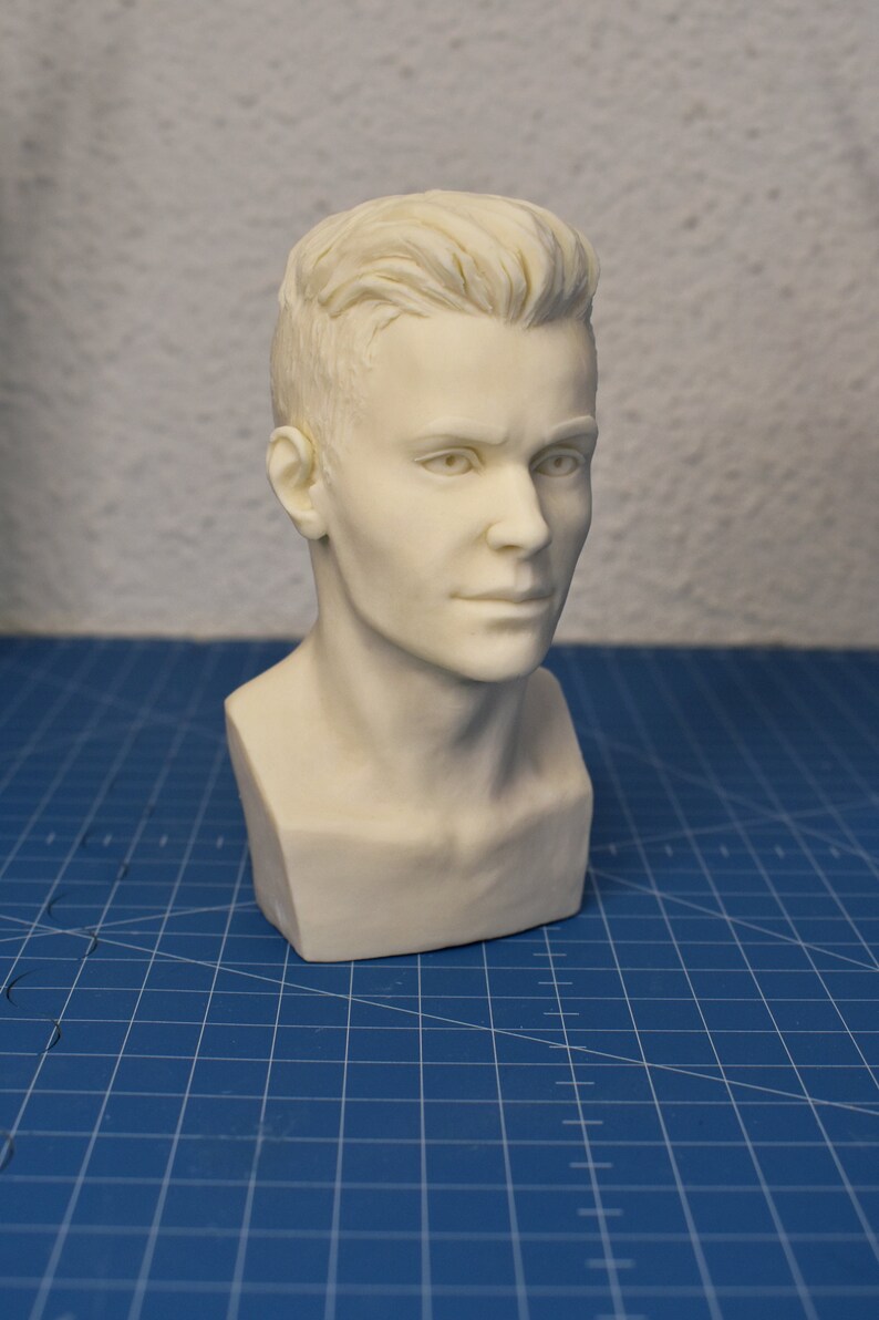 Man Anatomy Reference Bust Male Facial Features - Etsy