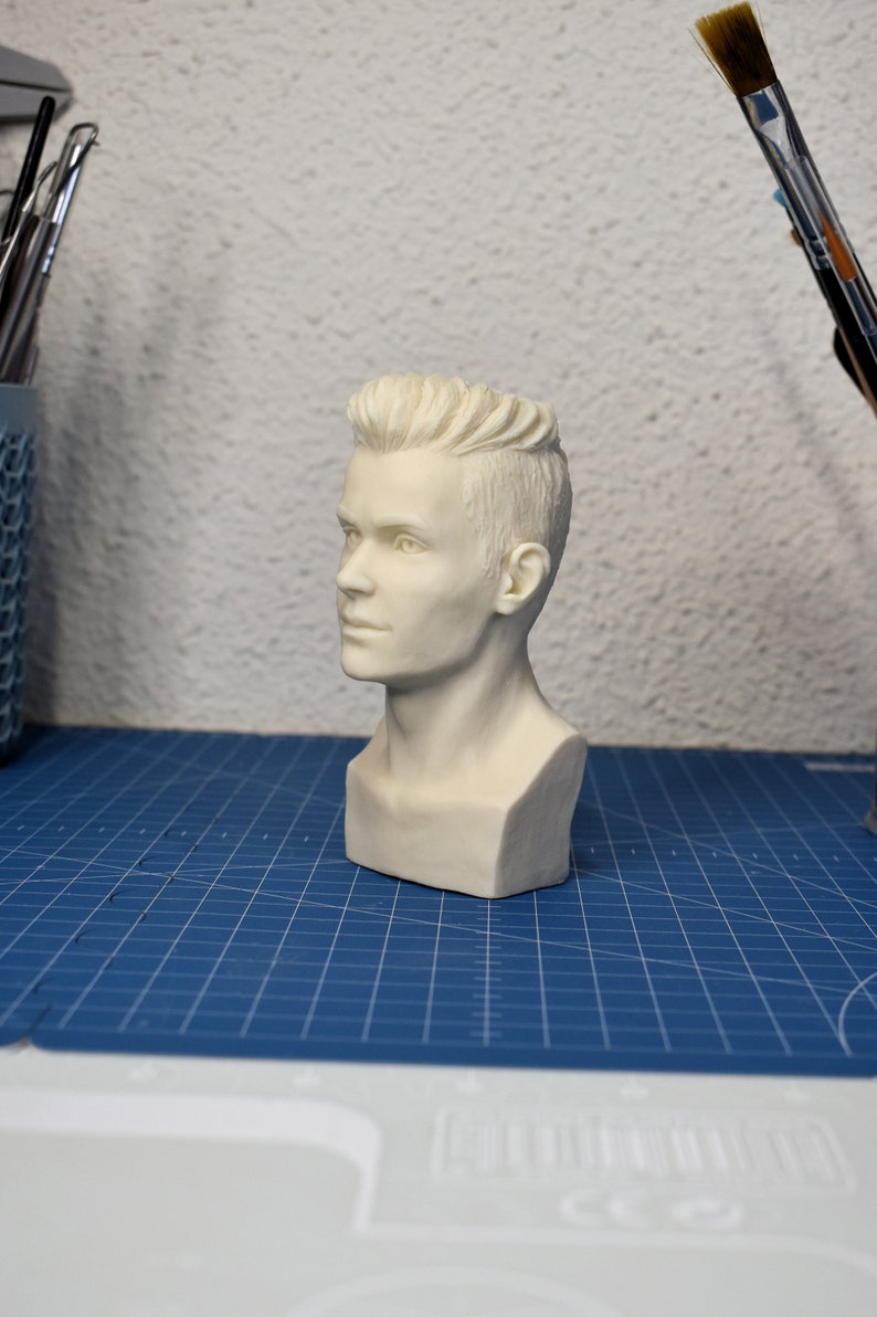 Man Anatomy Reference Bust Male Facial Features - Etsy