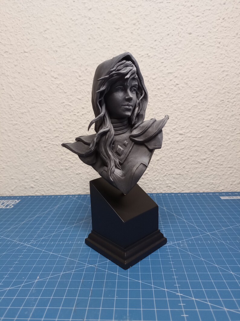 Dota 2 Drow Ranger Fan Art Bust ONE OF A KIND - Etsy UK