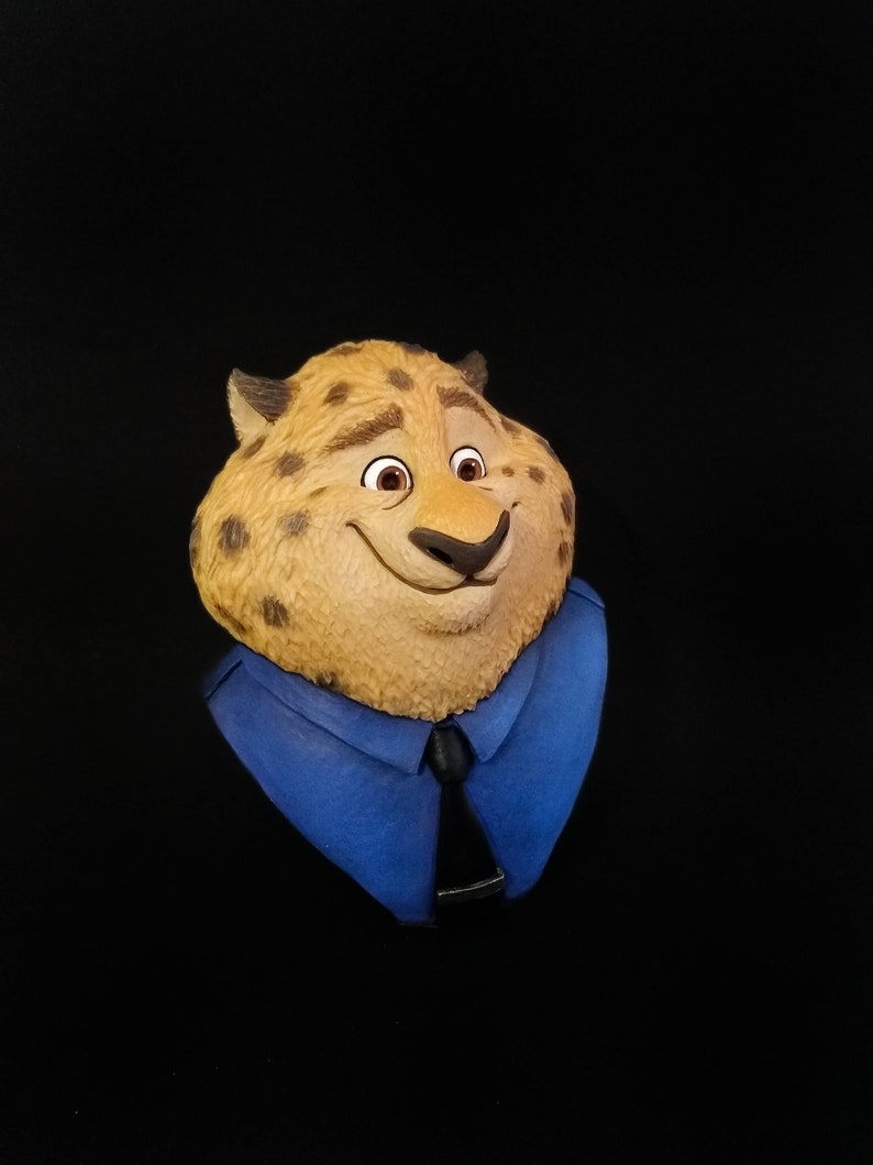 Figurines & Knick Knacks Disney Zootopia Officer Clawhauser bust ...
