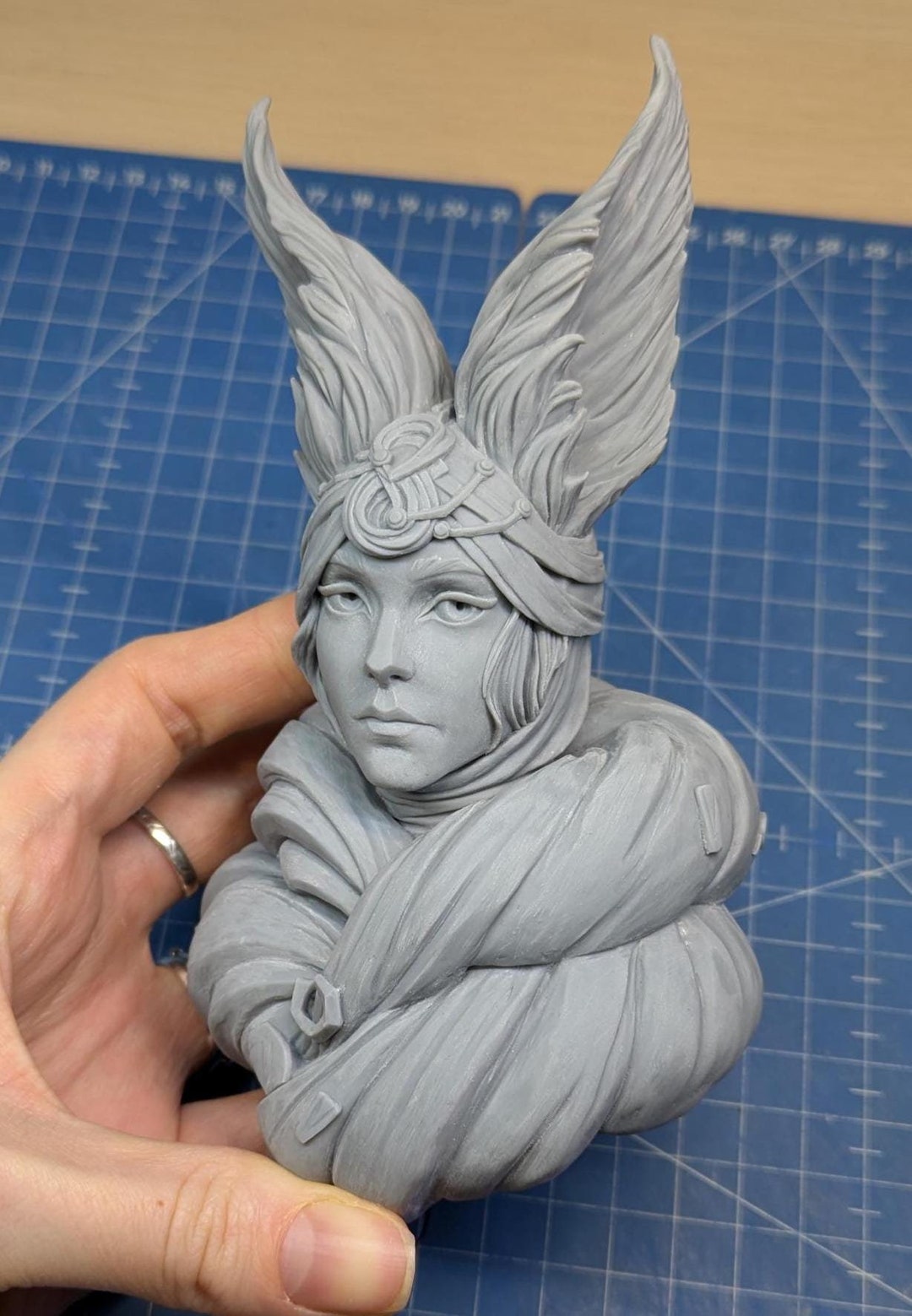 Arcane LEST Fan-art Bust, Unpainted, Resin Bust, League of Legends - Etsy