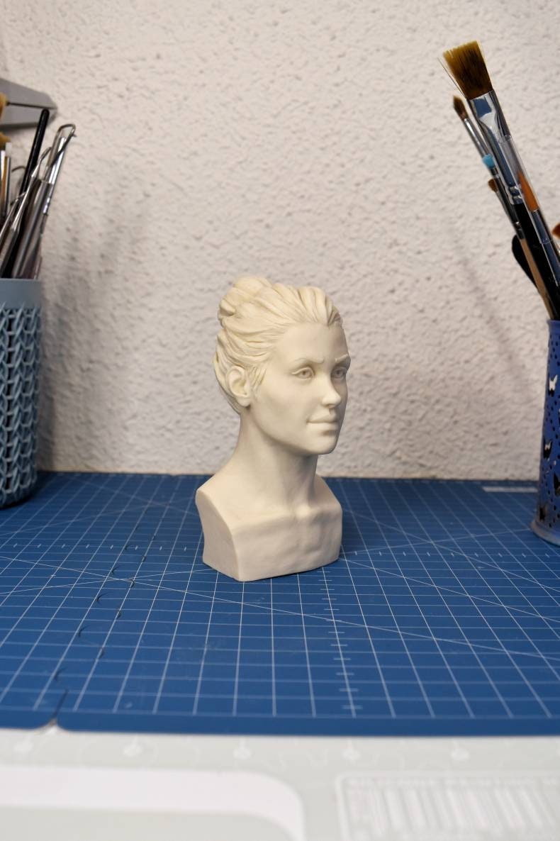 Woman Anatomy Reference Bust Female Facial Features - Etsy