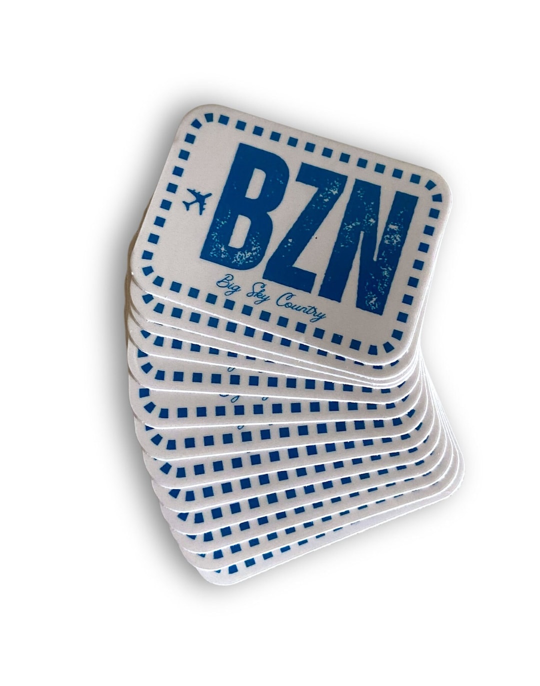Bozeman Montana (BZN) Airport Code Sticker - Etsy