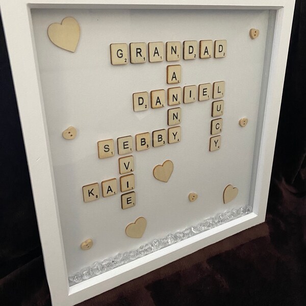 Personalised Box Frame - Make Your Own Box Frame