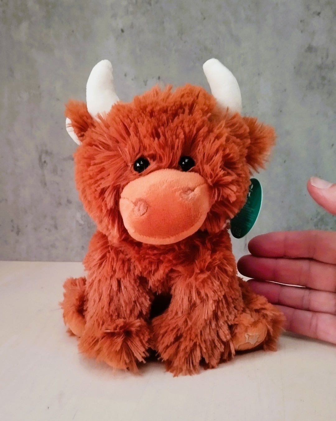 Cuddly Highland Cow Soft Toy 8 Inch - Etsy Ireland
