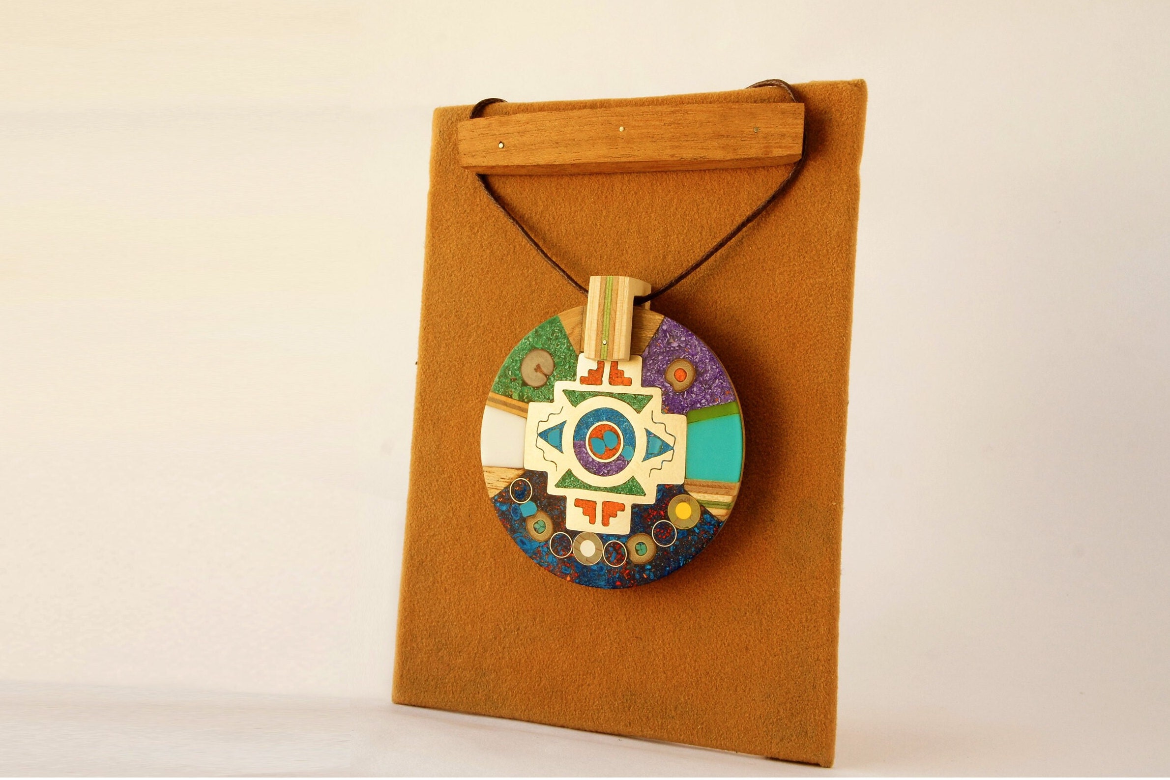 Inca Chakana Pendant, Latin American Gift for Lovers of Whipala and Pre ...