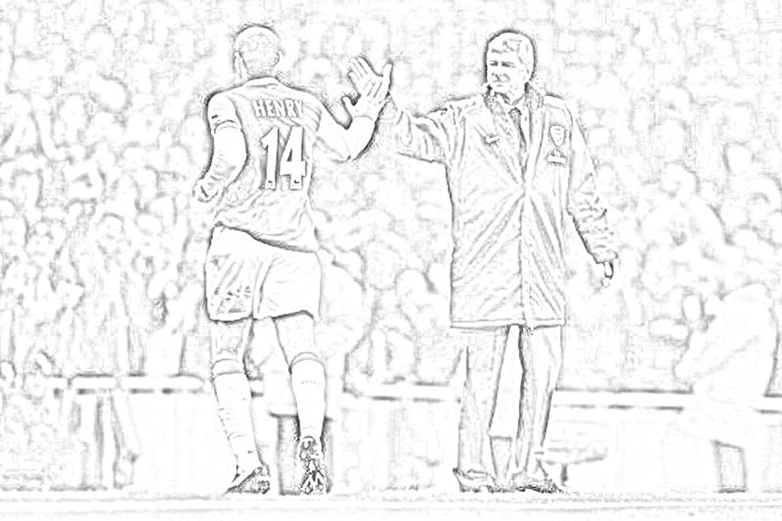 Arsenal Colouring Pages - Etsy