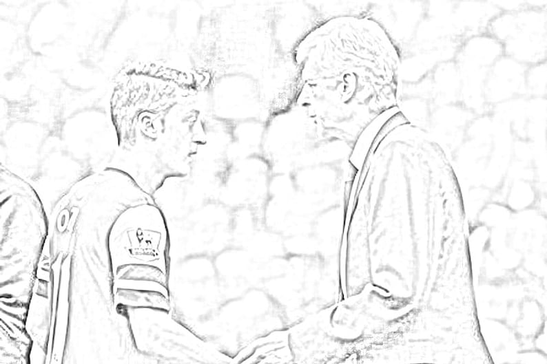 Arsenal Colouring Pages - Etsy