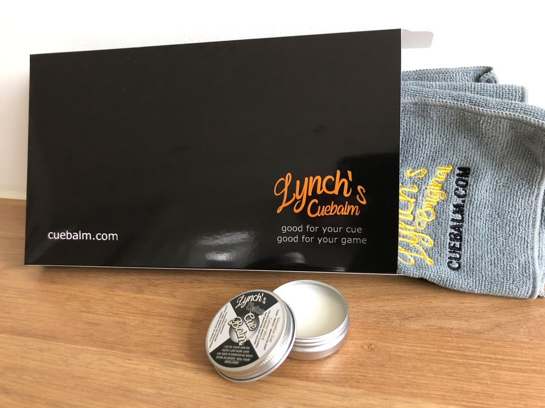 Lynch's CARBON Cue Balm GIFT SET - for Carbon Fibre Cues (only) - Cue ...