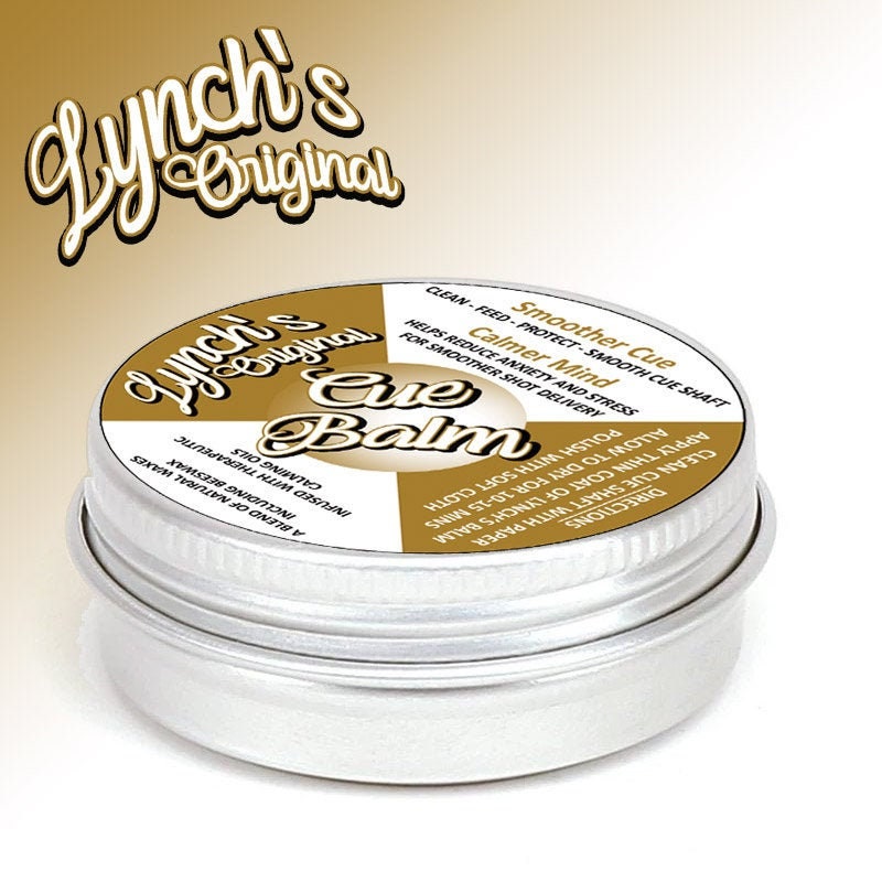 Lynch's Original Cue Balm GIFT SET - for ALL Wooden Cues - Snooker Pool ...