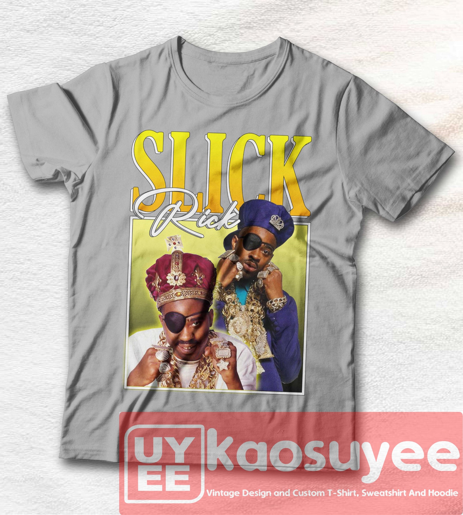 Slick Rick Vintage T-shirt Slick Rick Vintage Tee Hip Hop Rap | Etsy Slick Rick Vintage T-shirt Slick Rick Vintage Tee Hip Hop Rap | Etsy