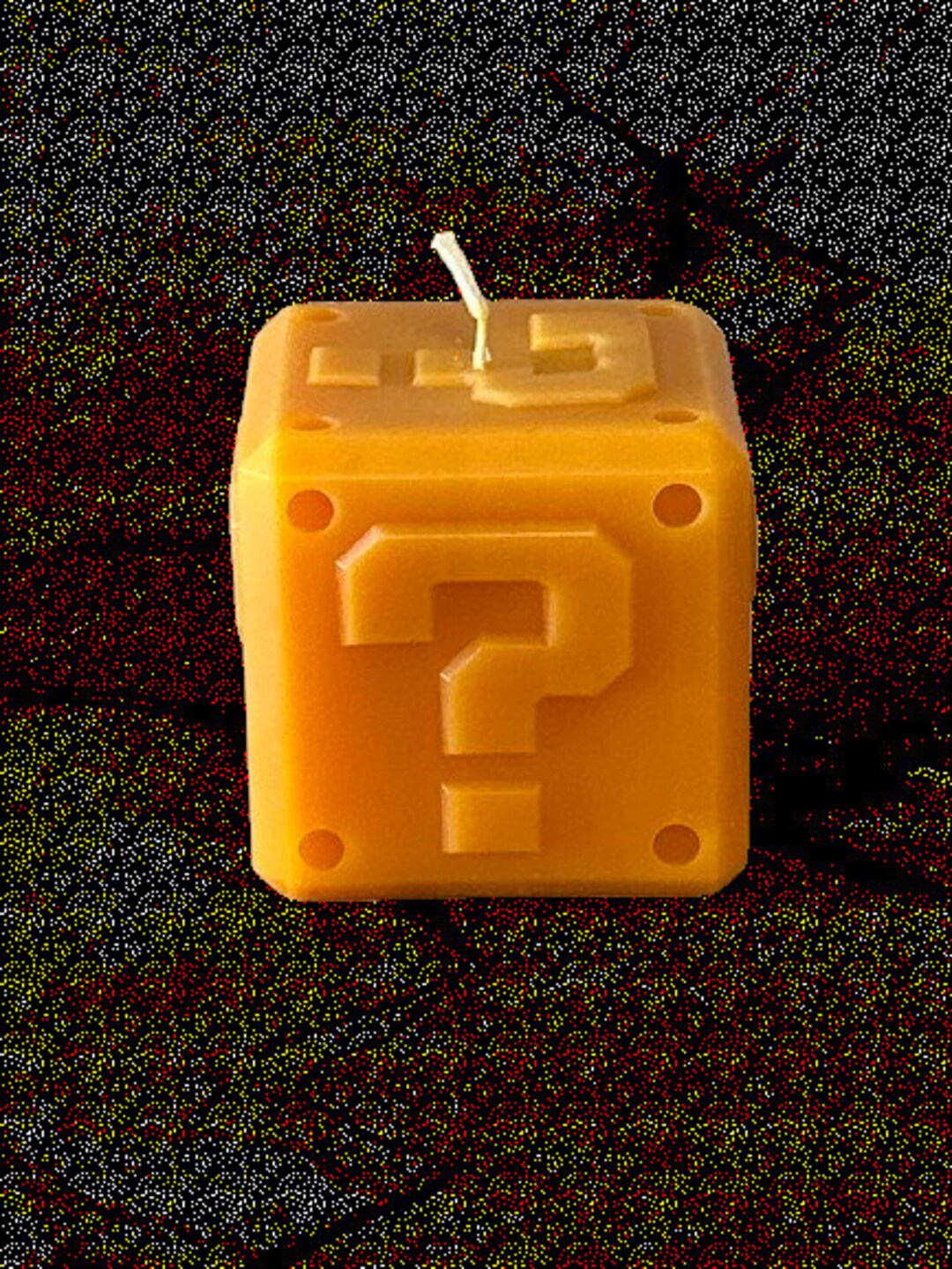 Super Mario Brothers Candle | Nintendo | Question Mark Candle | Unique ...