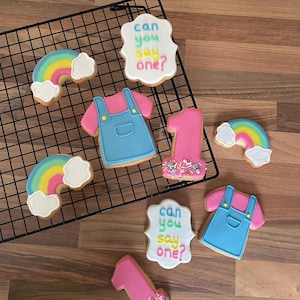 Custom Iced Ms Rachel Sugar Cookies - Etsy UK