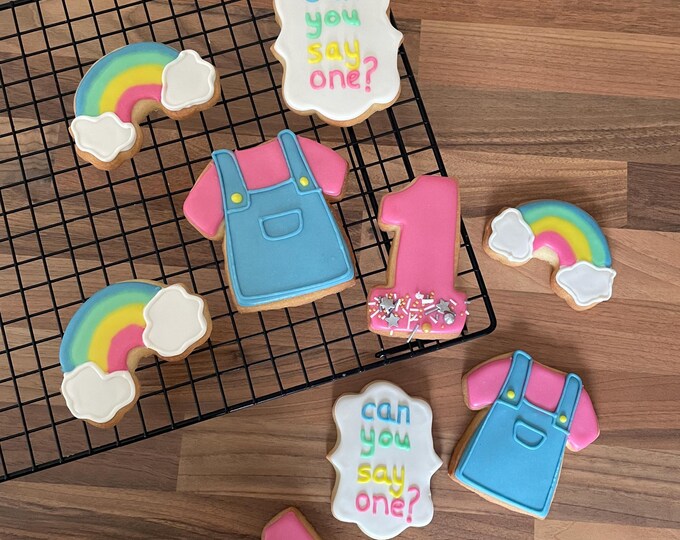 Custom Iced Ms Rachel Sugar Cookies - Etsy UK