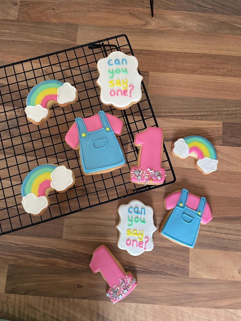 Custom Iced Ms Rachel Sugar Cookies - Etsy UK