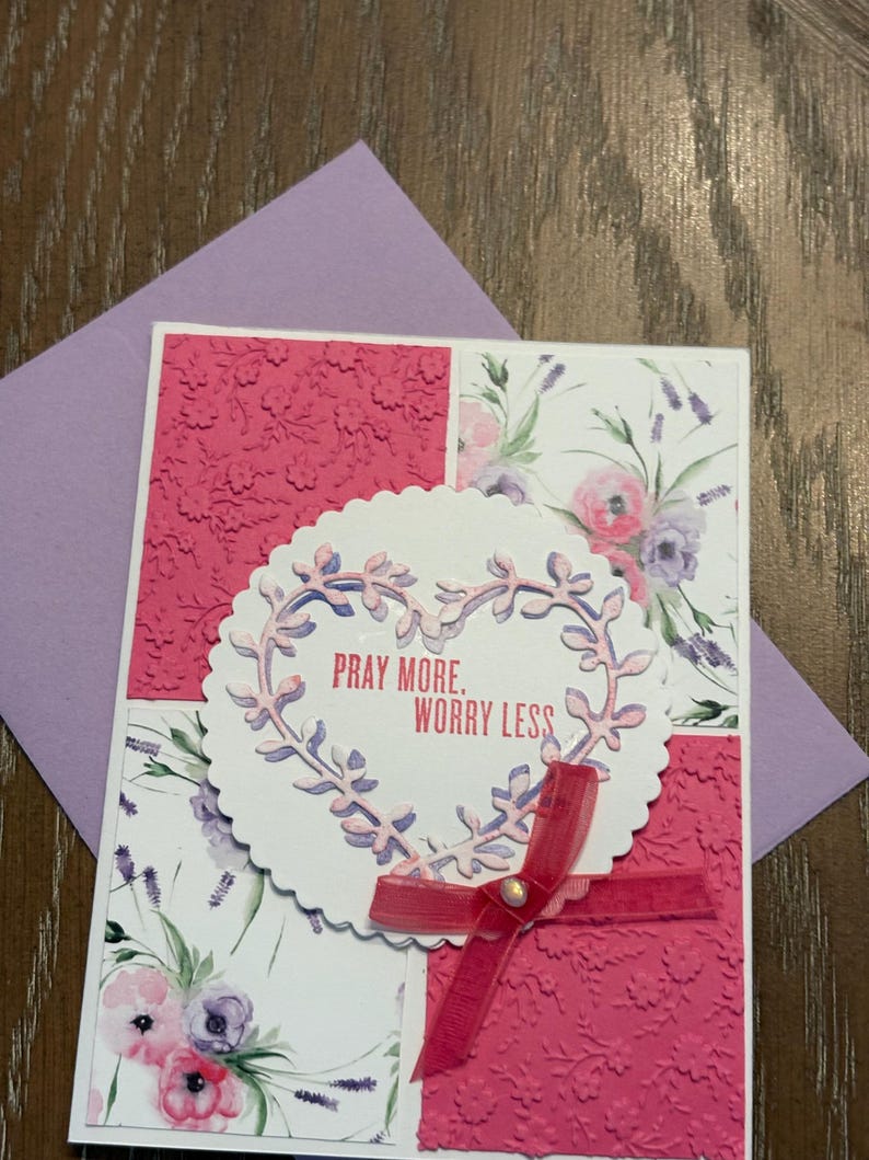 Handmade Christian Card - Etsy