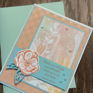 Handmade Christian Card - Etsy