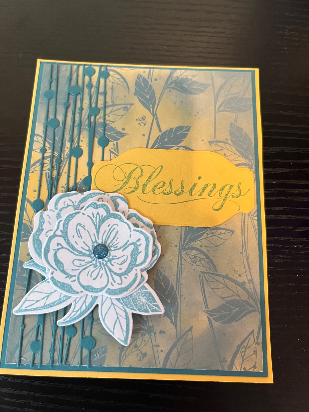 Handmade Blessings Card - Etsy