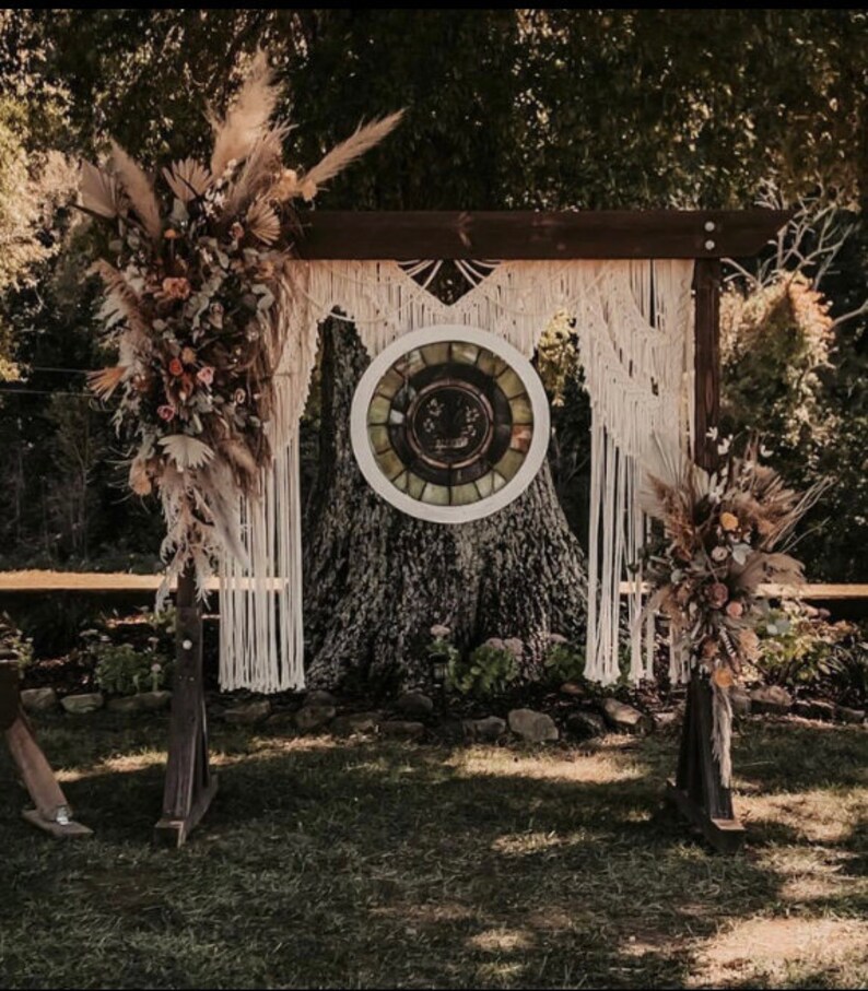 Macrame Wedding Arch Bohemian Wedding Extra Large Macrame | Etsy