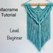 Anchor Macrame Pattern, Tutorial, PDF Pattern Down Load, Beginner Guide Digital Down Load ...