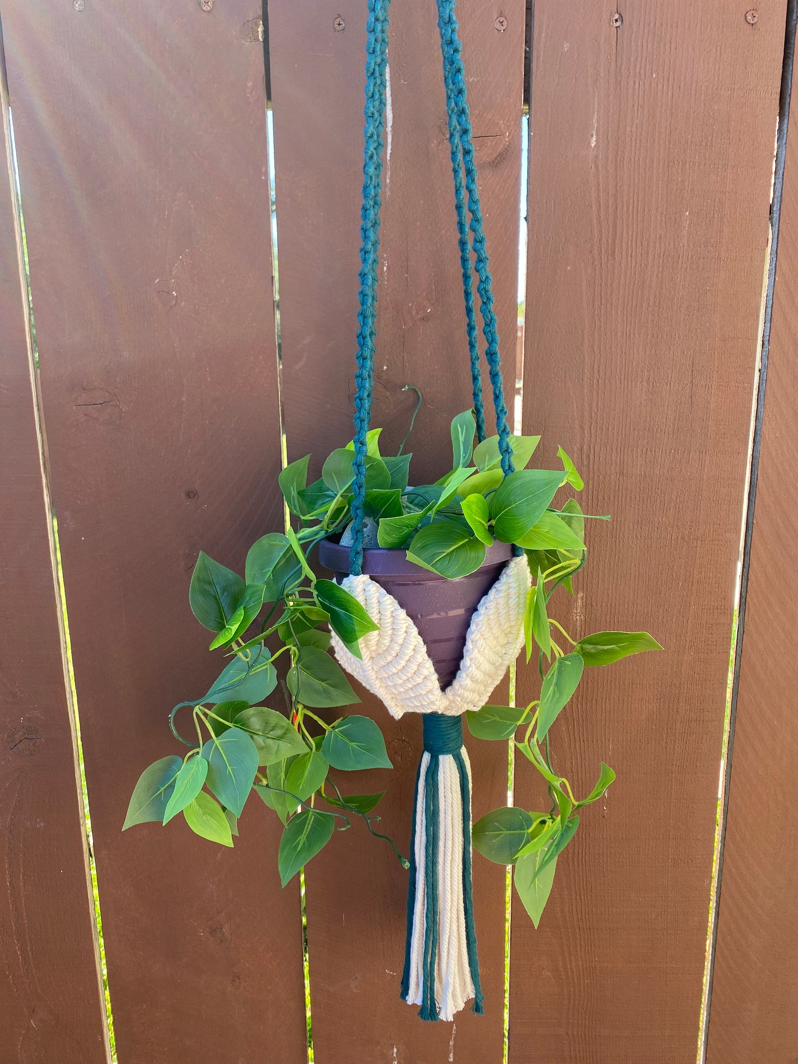 Macrame Pant Hanger Flower Petal Leafe Pattern Macrame Plant - Etsy