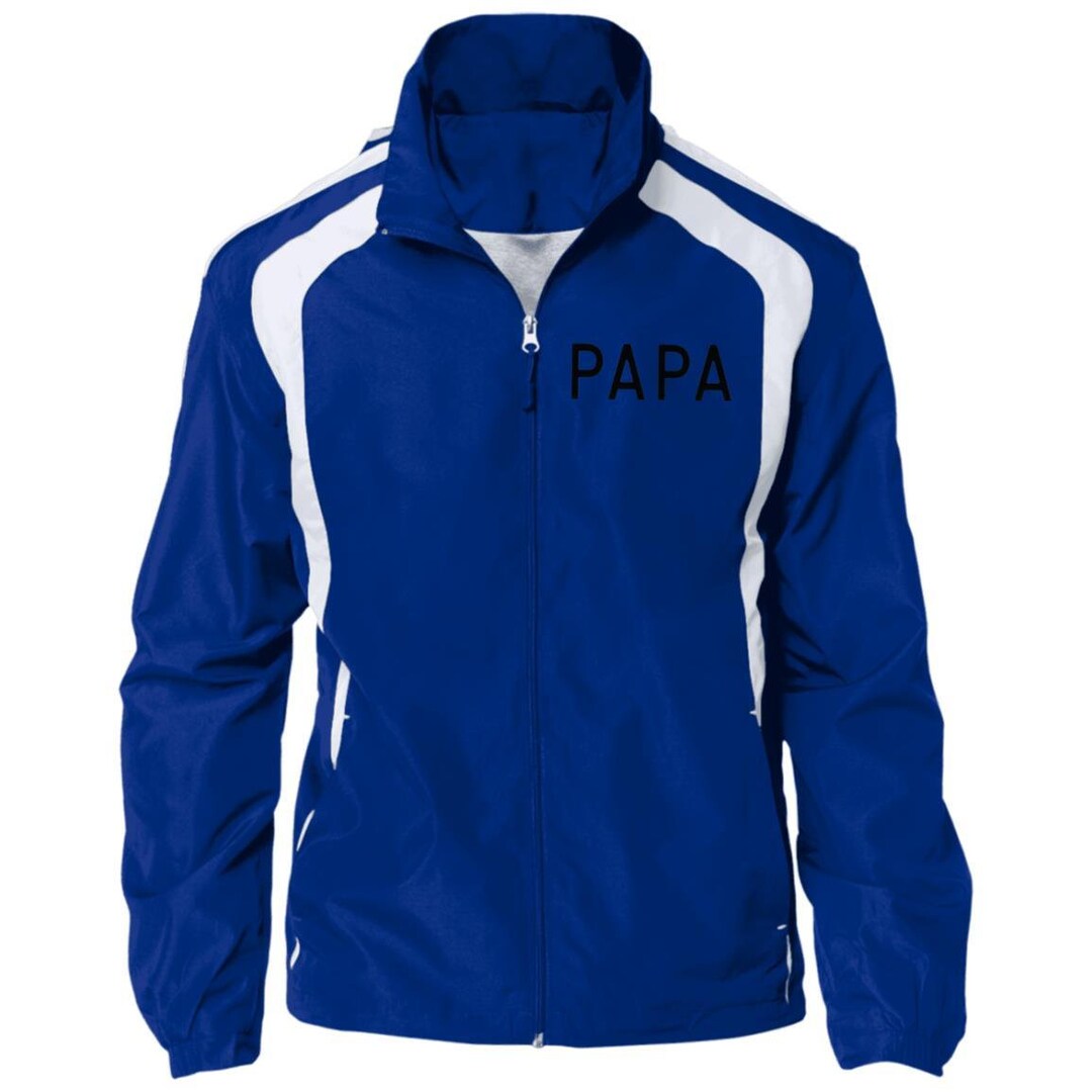PAPA Dad Father Grandfather Jersey-lined Jacket - Etsy