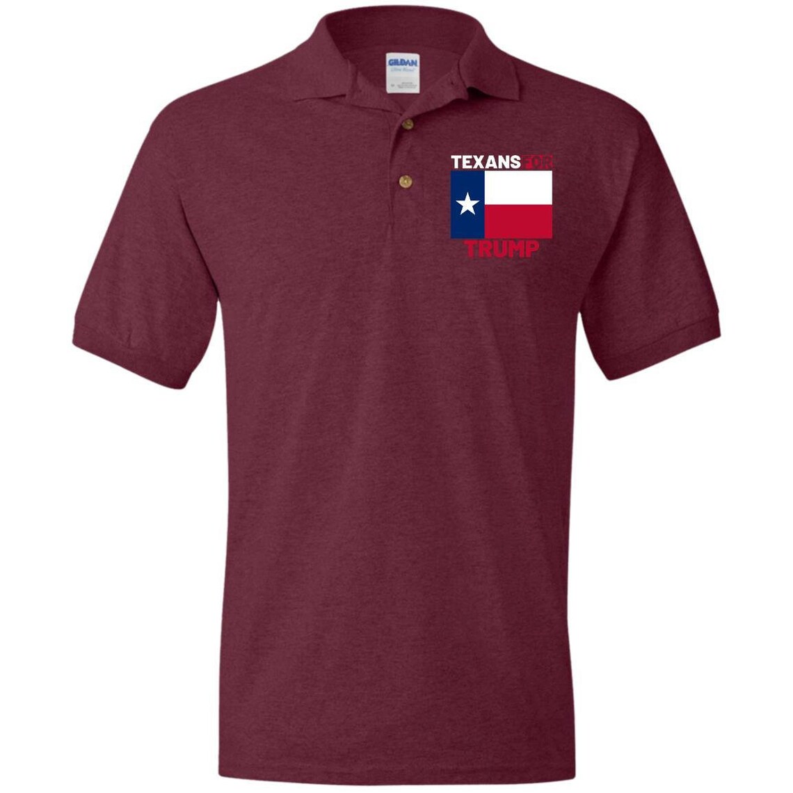 Texans for Trump Republican Jersey Polo Shirt - Etsy