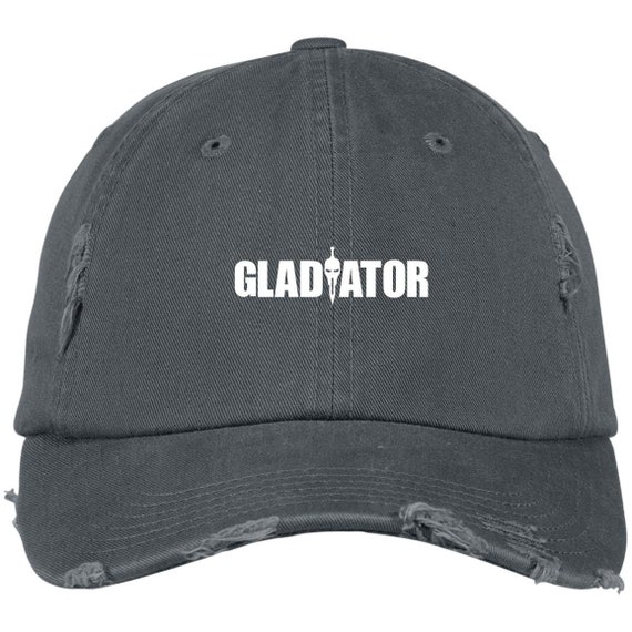 Gladiator Distressed Cap - Etsy