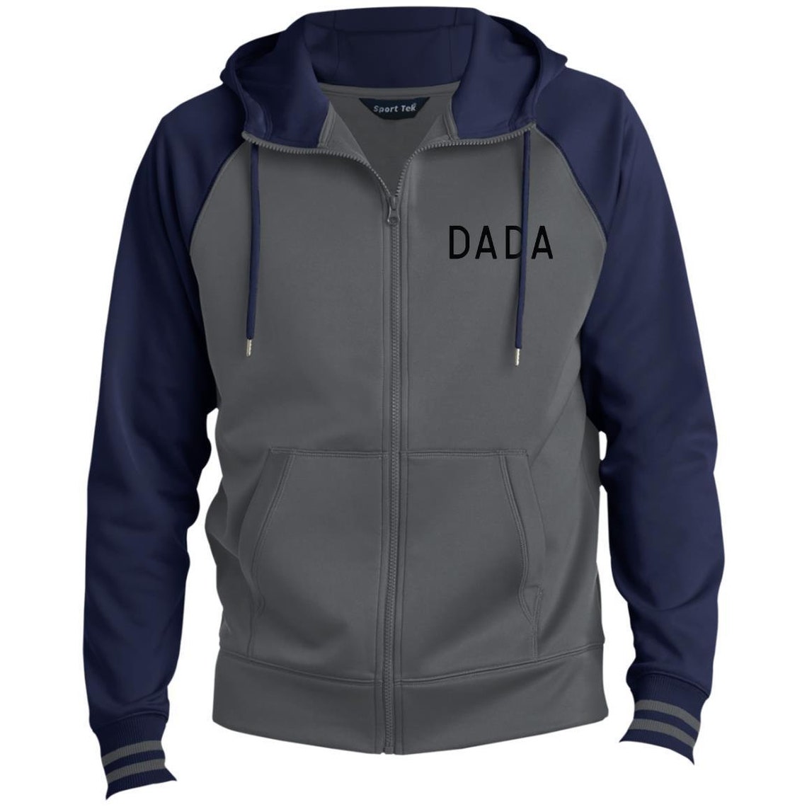DADA Father Dad Men's Full-zip Hooded Jacket - Etsy