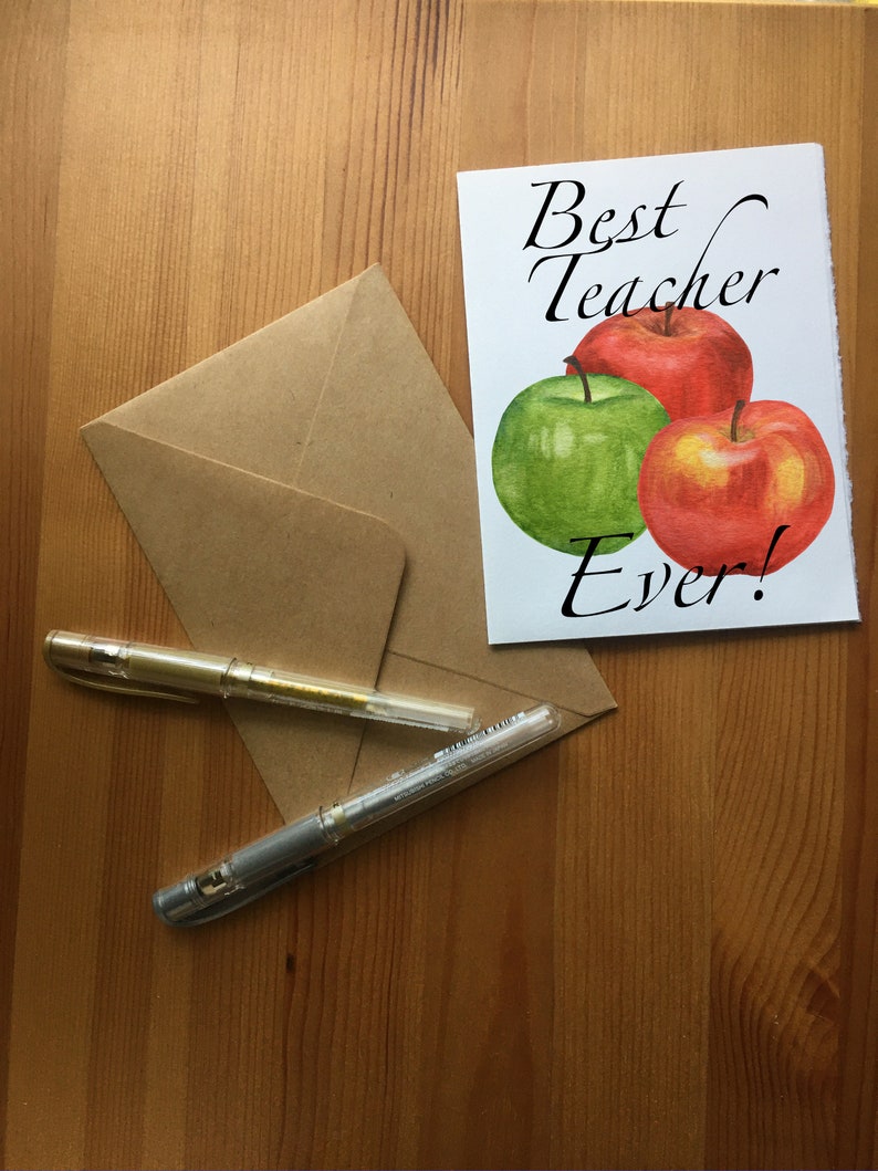 Hand Painted Watercolor Apple Clip Art Digital Download Clipart ...