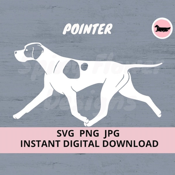 English Pointer Dog - Etsy