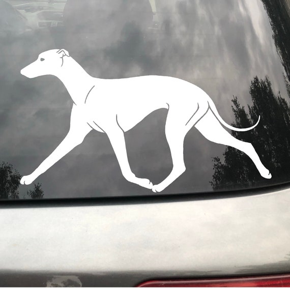 Whippet Dog Vinyl Decal / Bumper Sticker | Etsy
