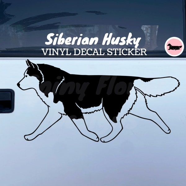 Husky Decal - Etsy