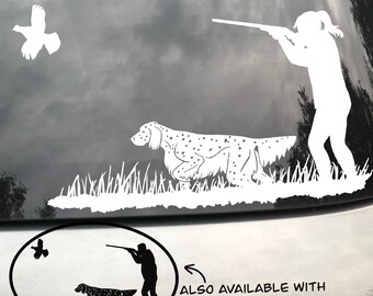 English Setter Decal | Etsy