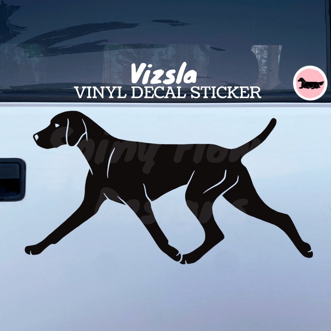 Vizsla Dog Vinyl Decal / Bumper Sticker - Etsy