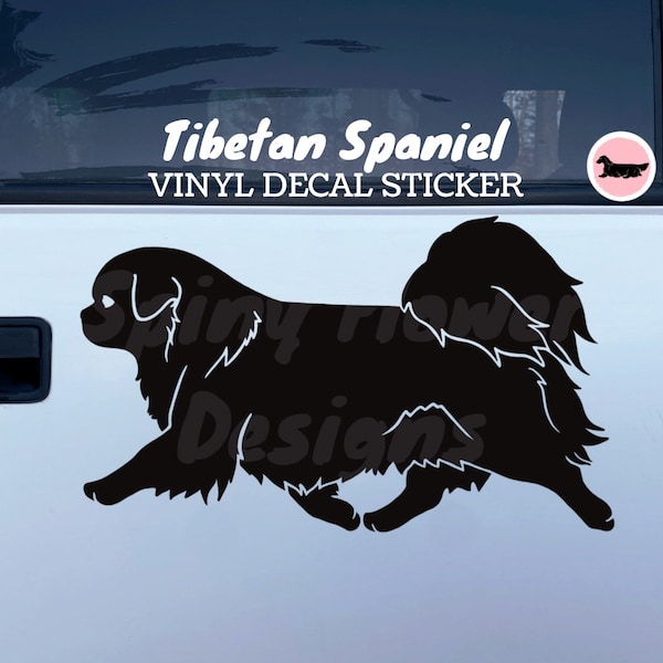 Tibetan Spaniel Bumper Sticker - Etsy