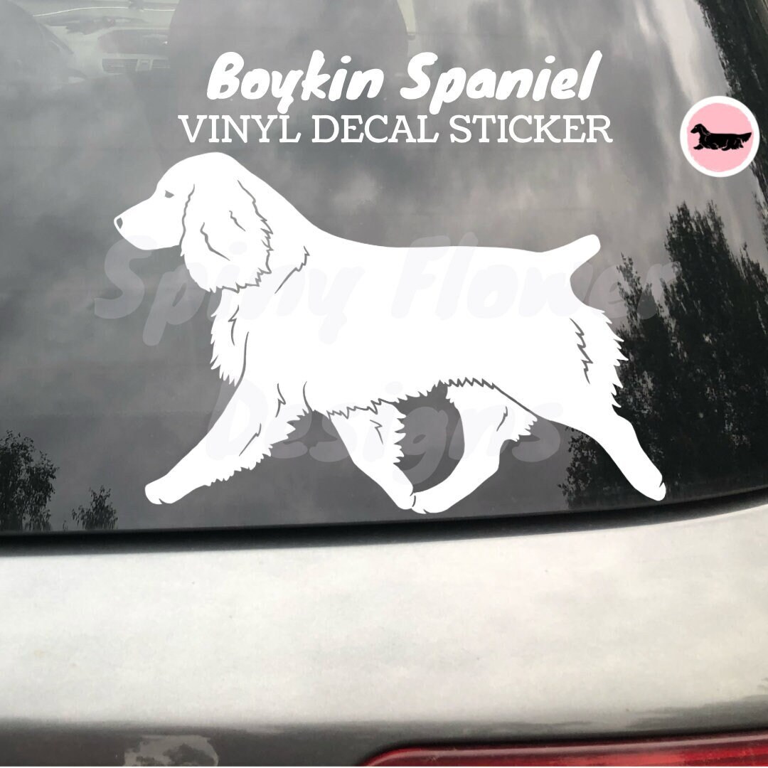 Boykin Spaniel Dog Vinyl Decal / Bumper Sticker - Etsy