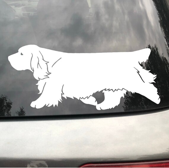 Sussex Spaniel Dog Vinyl Decal / Bumper Sticker | Etsy
