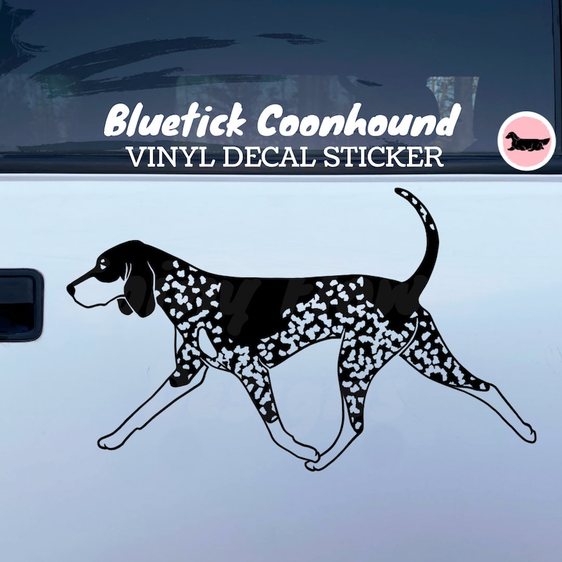 Coonhound Silhouette - Etsy
