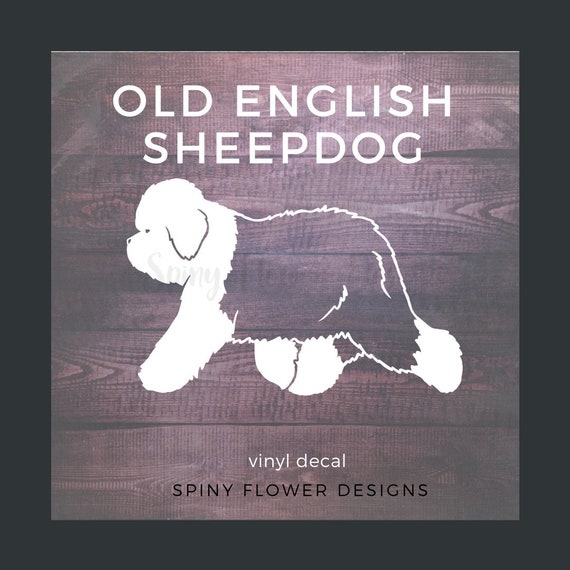 Old English Dog Vinyl Decal / Bumper Sticker - Etsy