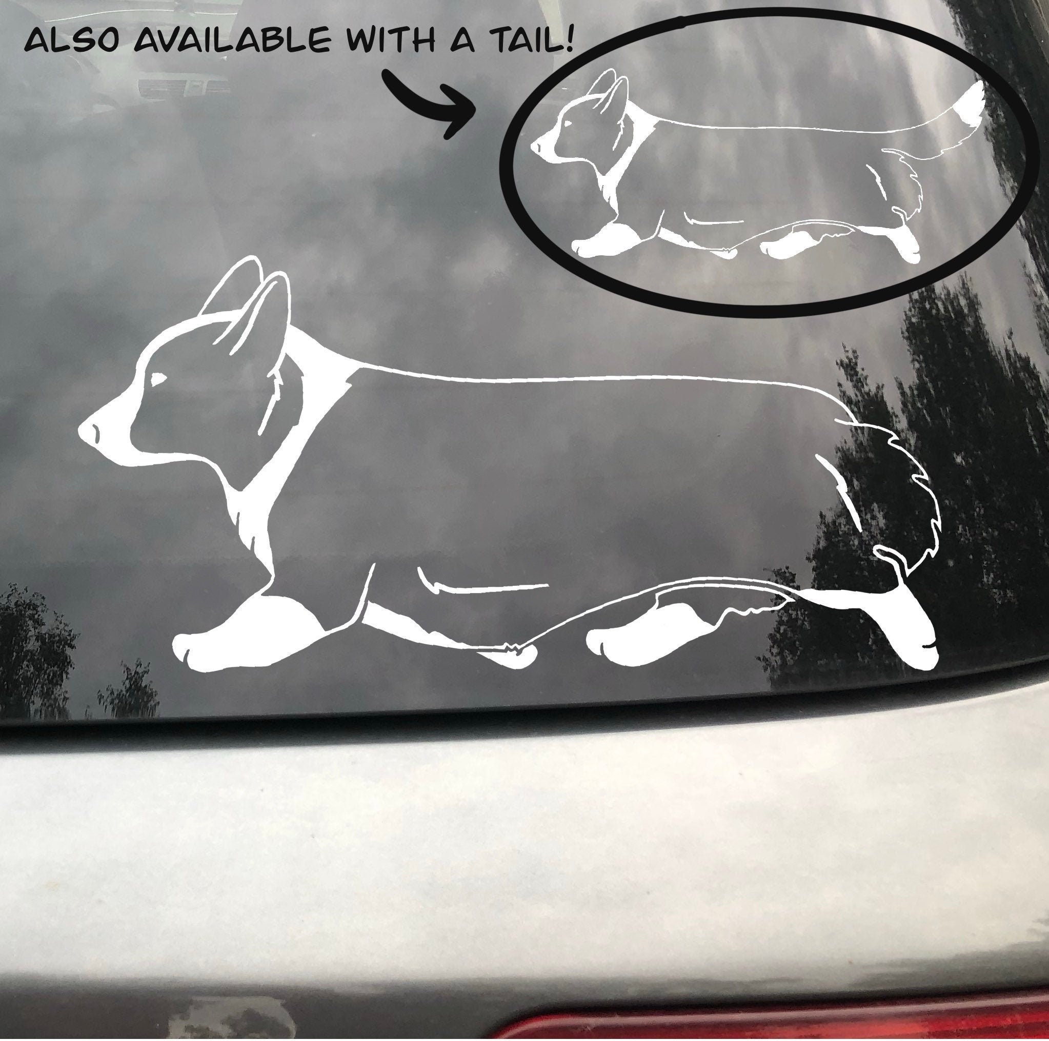 Pembroke Welsh Corgi Dog Vinyl Decal / Bumper Sticker - Etsy