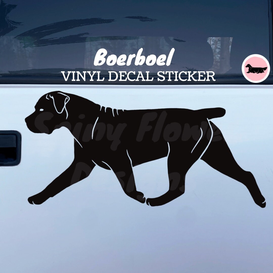 Boerboel Dog Vinyl Decal / Bumper Sticker - Etsy